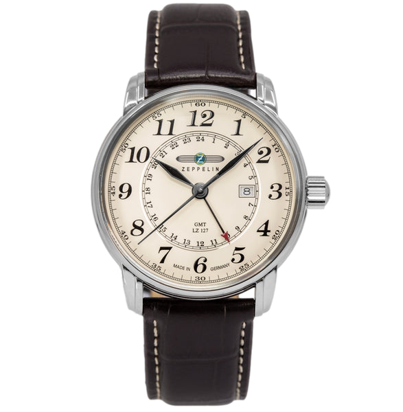 Zeppelin Uomo 7642-5 LZ127 Graf Dual Time 42mm Quarzo – Corso Vinci
