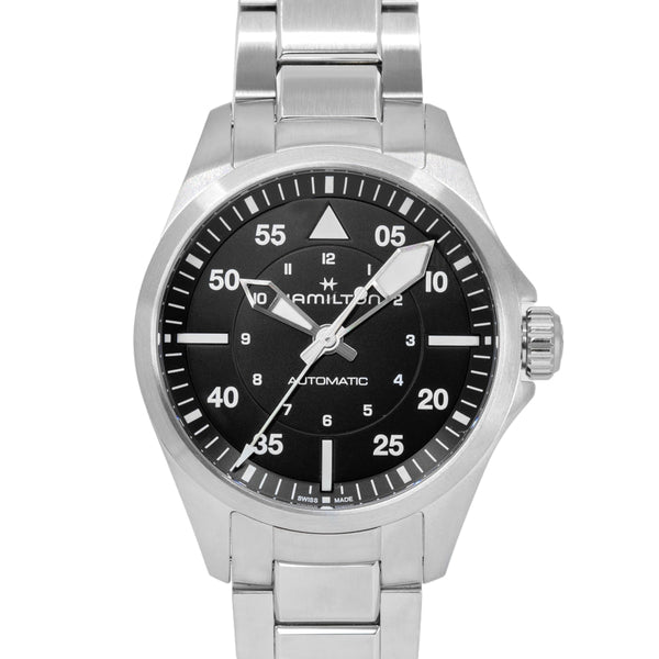 Hamilton H76215130 Khaki Aviation Pilot 36mm Black Dial Auto – Corso Vinci