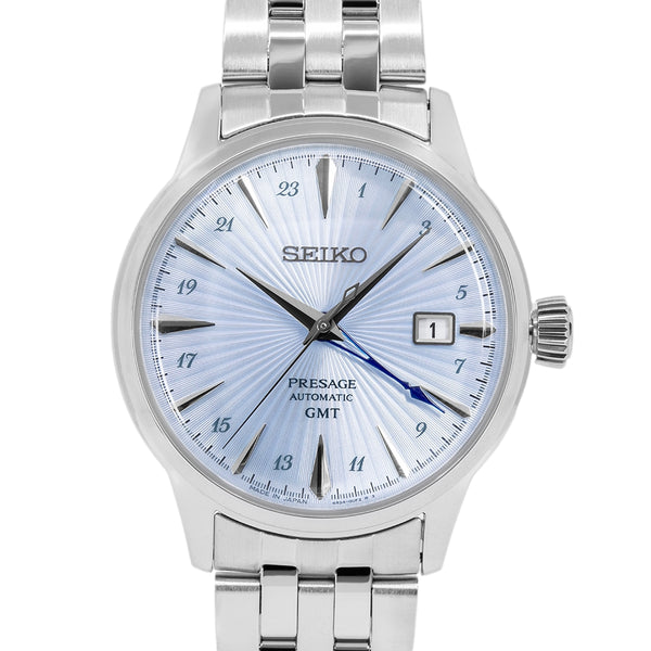 Seiko Uomo SSK037J1 Presage Cocktail GMT Blue Auto – Corso Vinci
